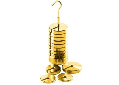 Slotted Weight Set with Hanger Suppliers in Delhi, Brass Slotted Weight ...